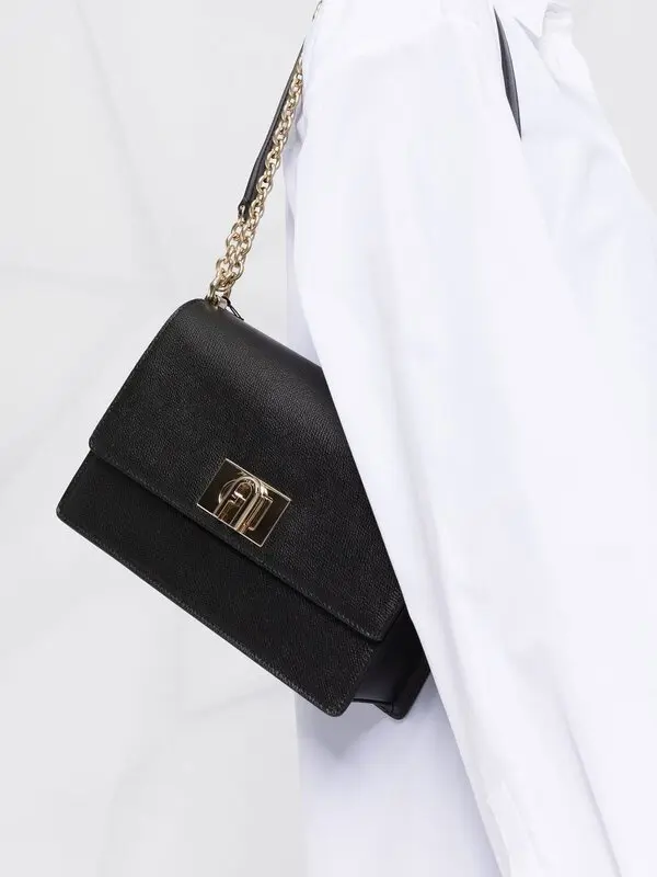 Furla 1927 Crossbody Bag - Black