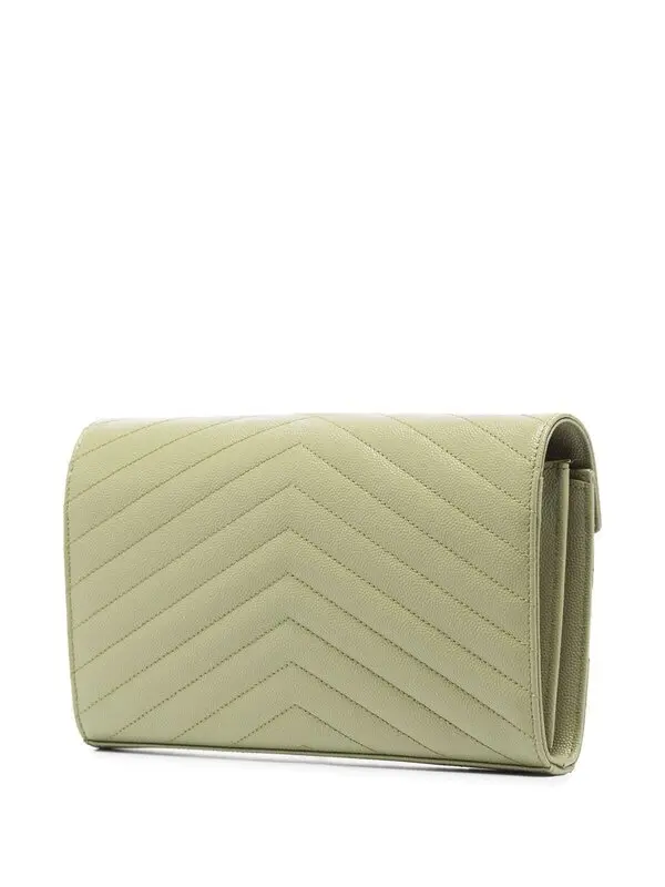 Saint Laurent Monogram Envelope Clutch Bag
