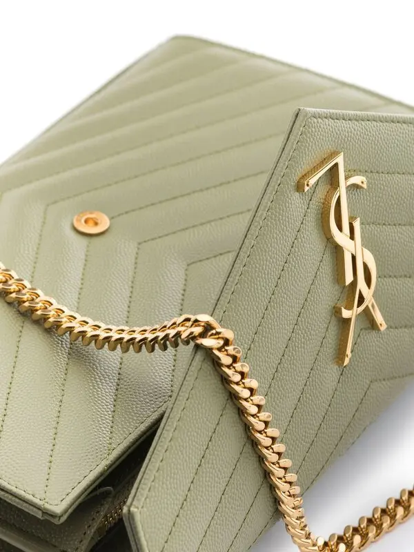 Saint Laurent Monogram Envelope Clutch Bag