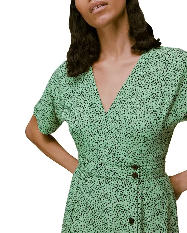 Whistles Printed Midi Dress