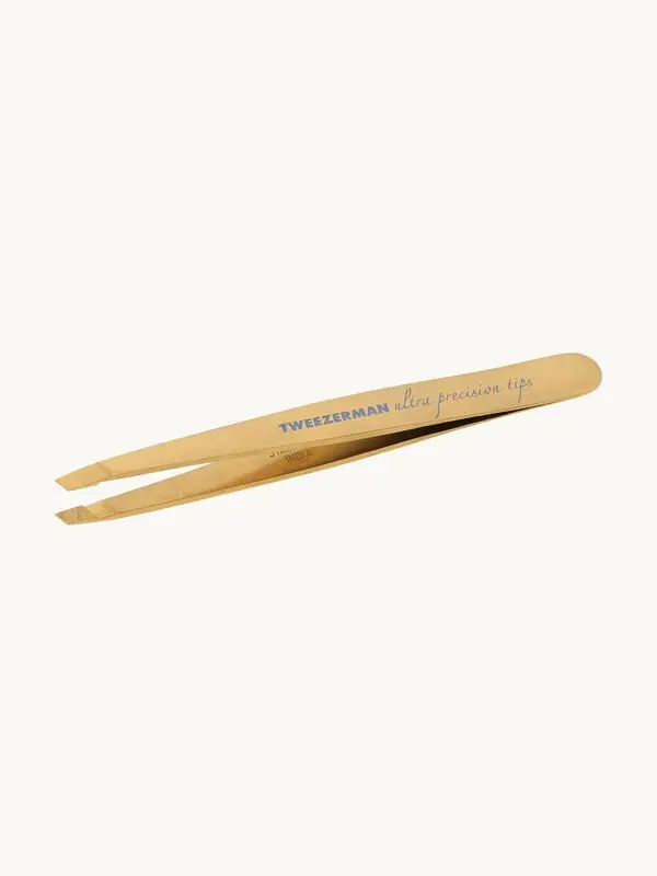 TWEEZERMAN Ultra-precision Slant Tweezer - Gold