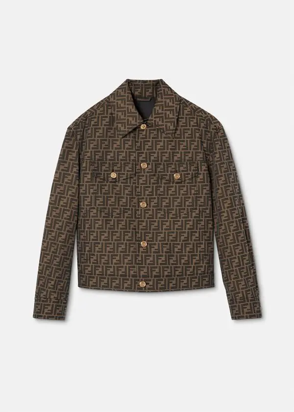 Versace Fendace Ff Jacquard Blazer