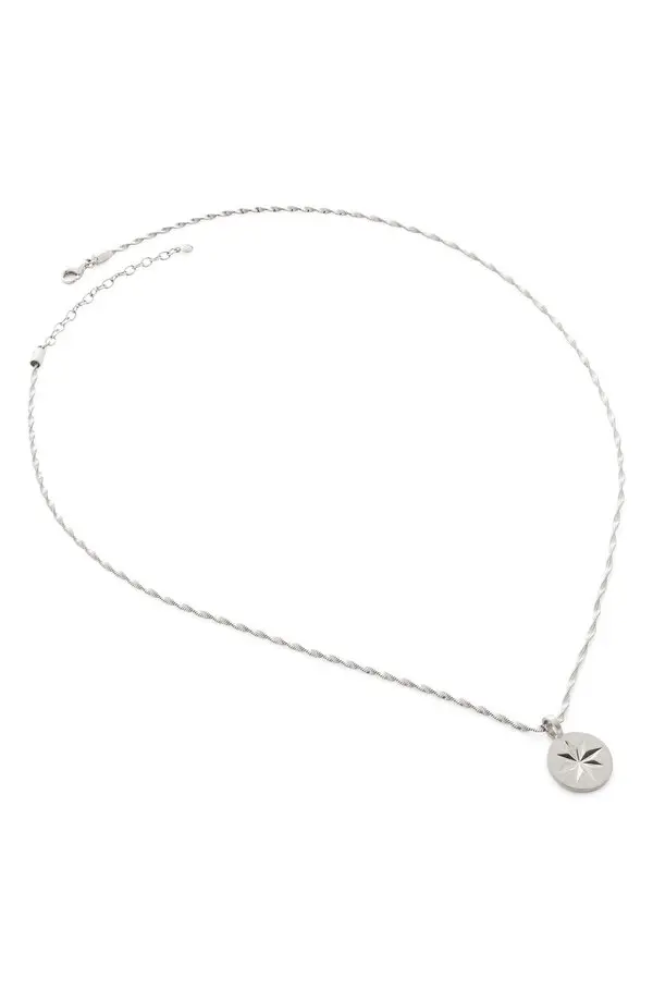 Monica Vinader Guiding Star Pendant Necklace