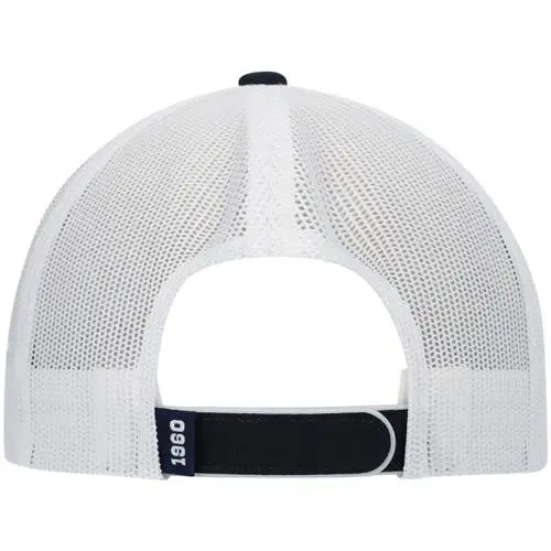 HOOEY Navy Dallas Cowboys Tri-color H Trucker Snapback Hat - Gray
