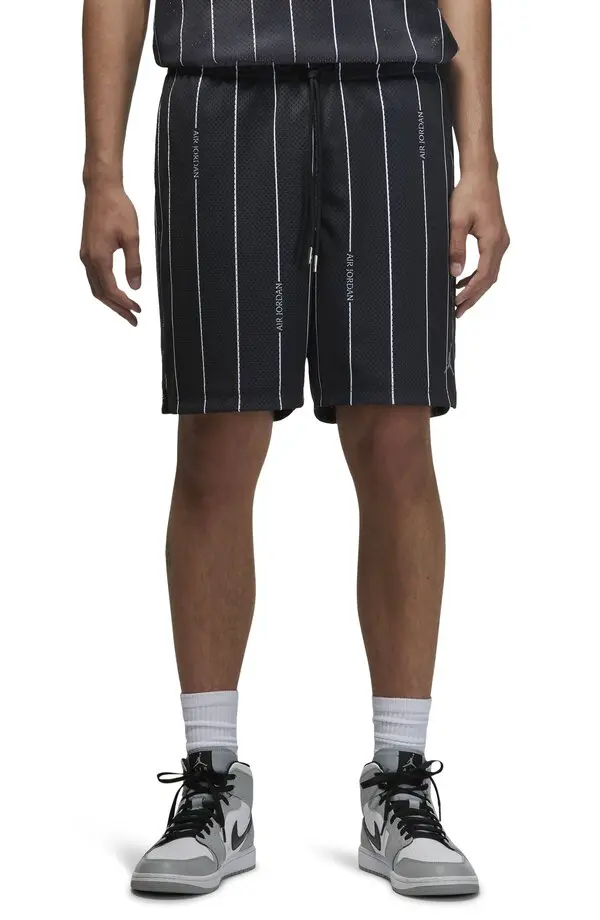 JORDAN Essentials Stripe Mesh Shorts