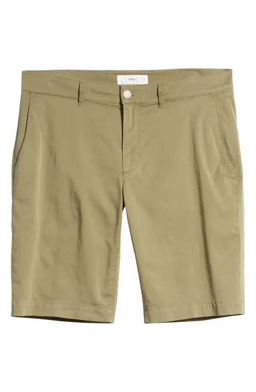 BRAX Bozen Stretch Cotton Shorts - Olive