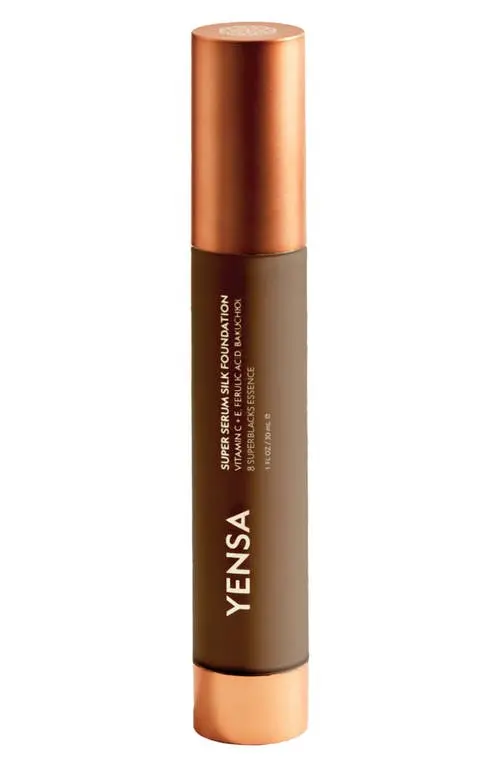 YENSA Super Serum Silk Natural Glow Hydrating Peptide Foundation For Radiant Skin - Deep 4