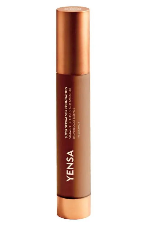 YENSA Super Serum Silk Natural Glow Hydrating Peptide Foundation For Radiant Skin - Deep Warm