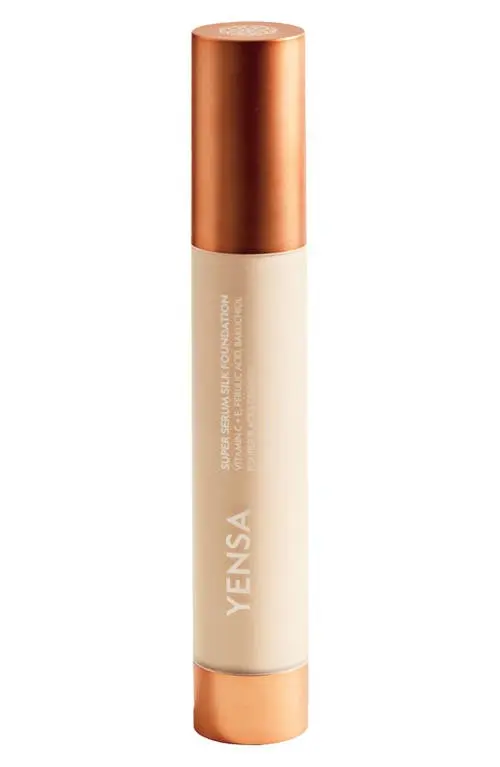 YENSA Super Serum Silk Natural Glow Hydrating Peptide Foundation For Radiant Skin - Light Warm