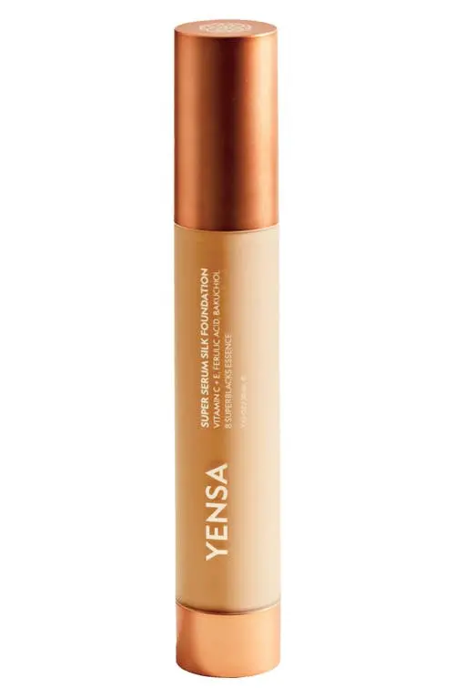 YENSA Super Serum Silk Natural Glow Hydrating Peptide Foundation For Radiant Skin - Medium Golden