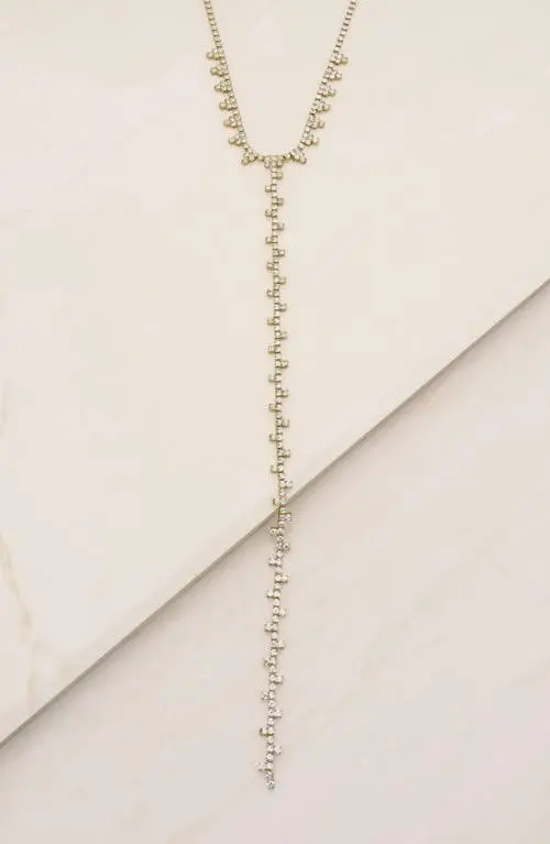 Ettika Crystal Y-necklace