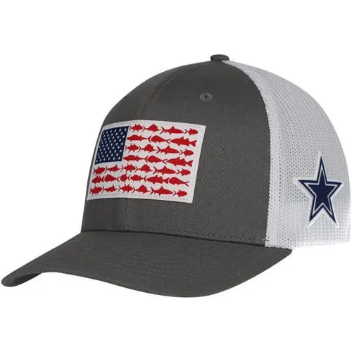 Columbia Dallas Cowboys Pfg Fish Flag Flex Hat