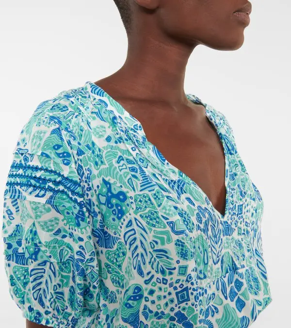 Poupette St Barth Bona Printed Minidress