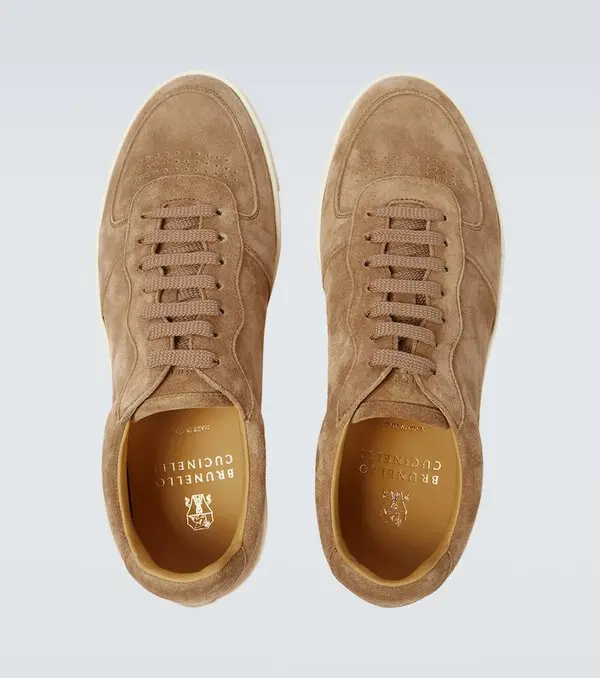 Brunello Cucinelli Suede Sneakers