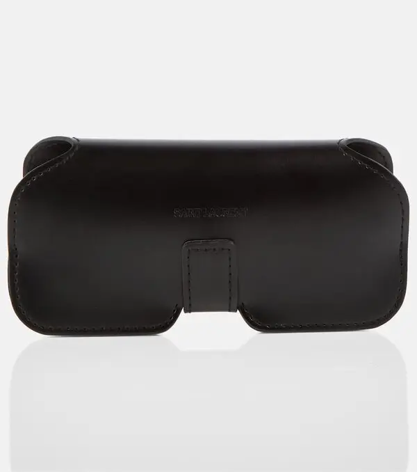 Saint Laurent Aviator Acetate Sunglasses - Transparent