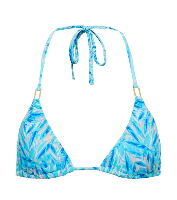 Melissa Odabash Cancun Printed Bikini Top - Multicoloured
