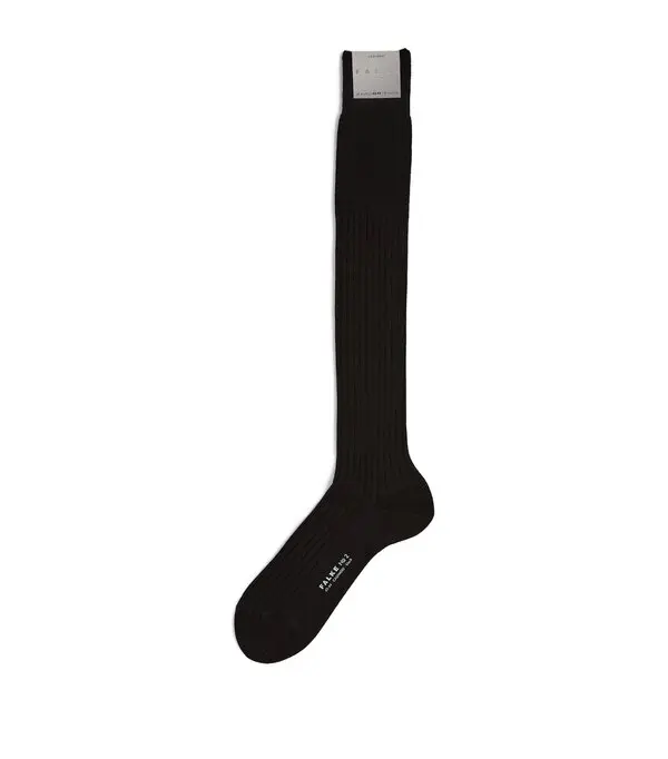 Falke No.2 Cashmere Long Socks - Black