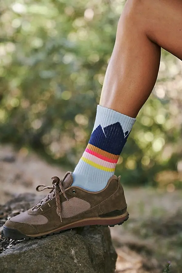 Free People Hit The Road Tube Socks - Blue