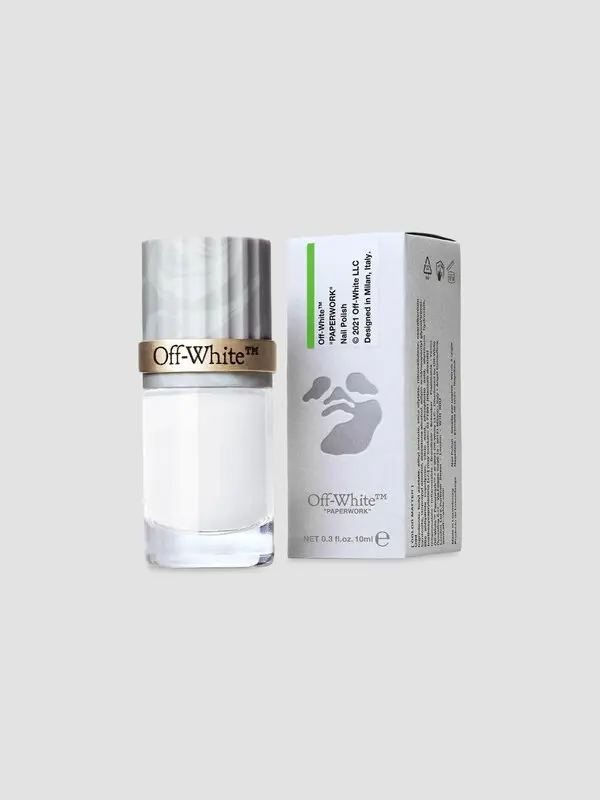 Off-White Matte Nail Laquer