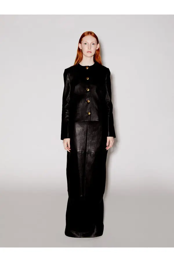 Rosetta Getty Tapered Maxi Skirt