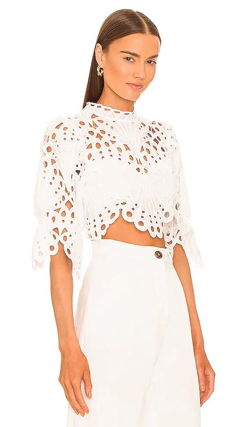 MICHAEL COSTELLO X Jovani Crop Top