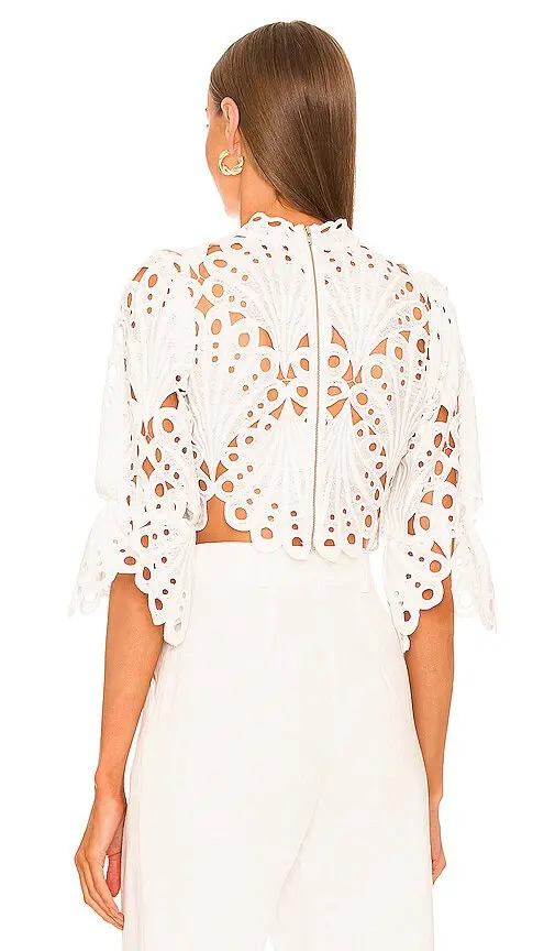 MICHAEL COSTELLO X Jovani Crop Top