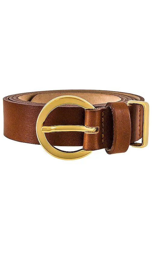 Streets Ahead Minny Leather Belt - Cognac