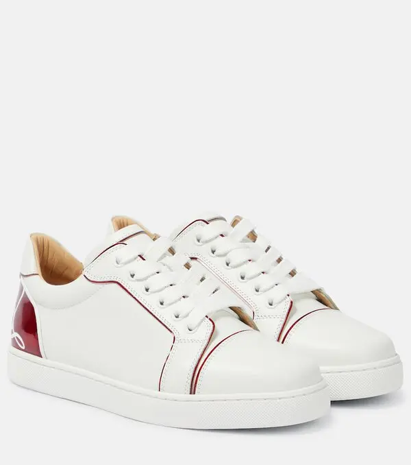 CHRISTIAN LOUBOUTIN Vieira Orlato Leather Sneakers - White