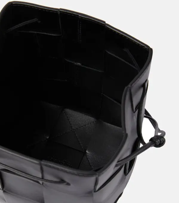Bottega Veneta Cassette Small Leather Bucket Bag