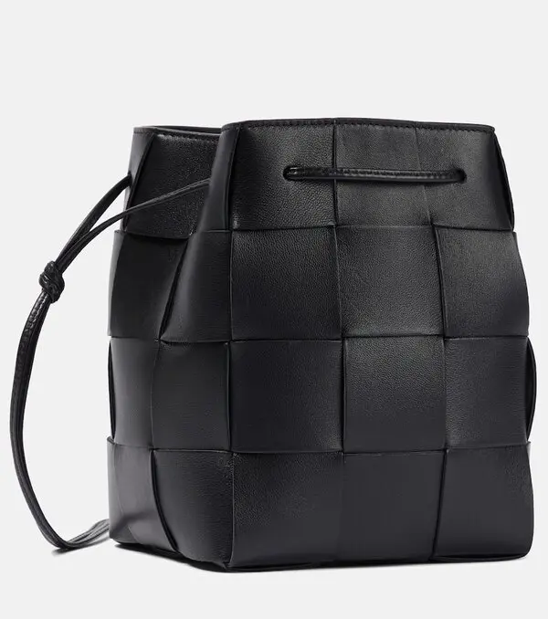 Bottega Veneta Cassette Small Leather Bucket Bag