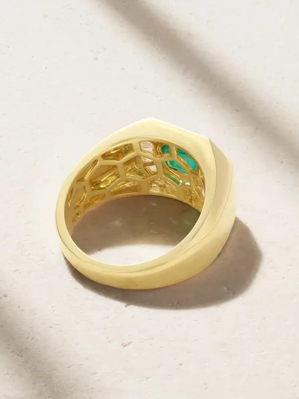 Shay 18-karat Emerald And Diamond Ring
