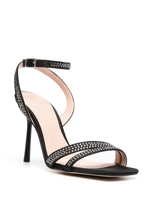 Liu Jo 90mm Embellished Leather Sandals