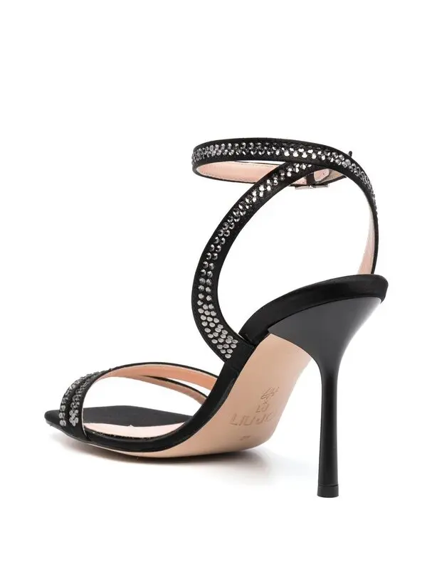 Liu Jo 90mm Embellished Leather Sandals