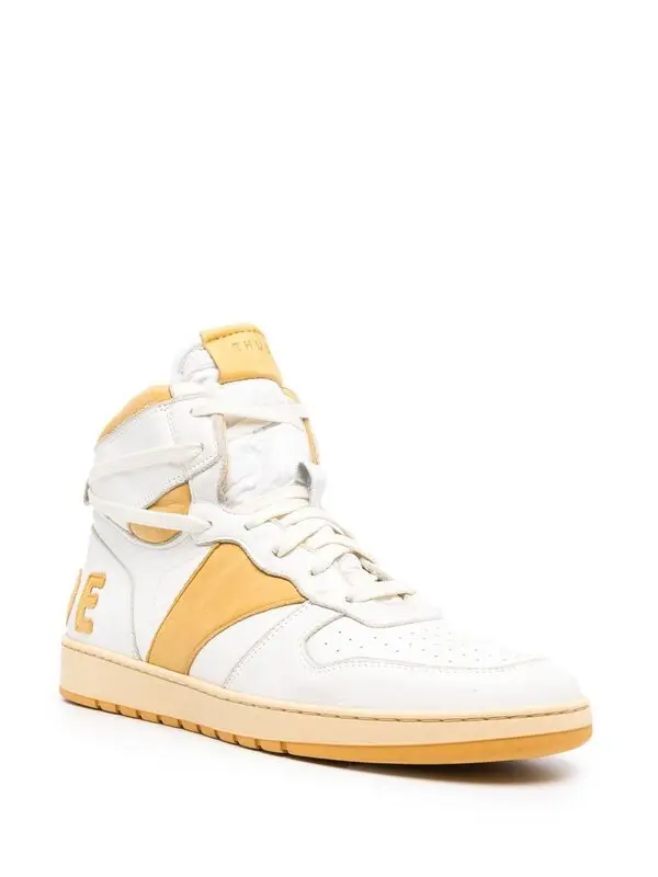 Rhude Logo Panelled Sneakers