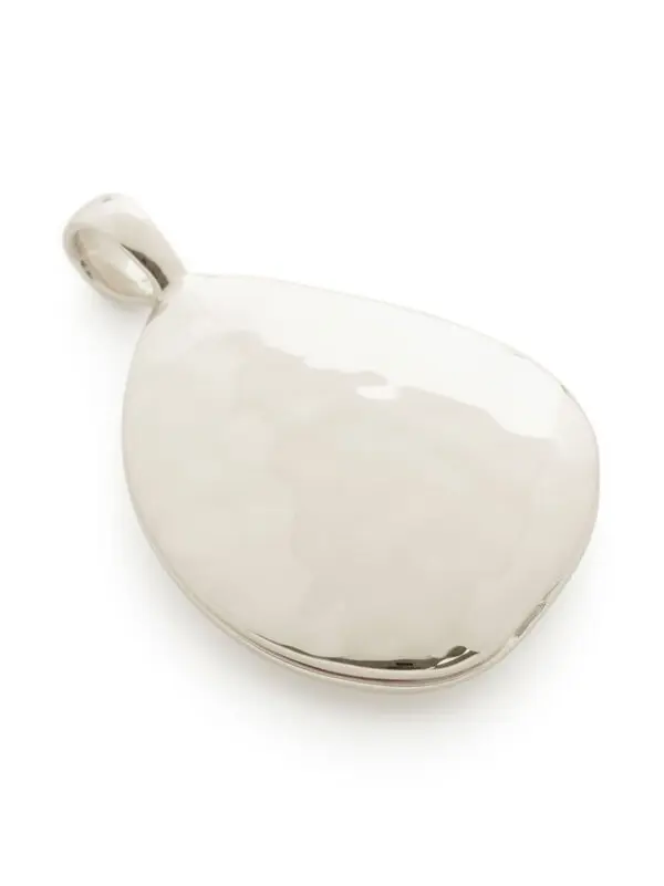 Monica Vinader Deia Pebble Locket - Silver