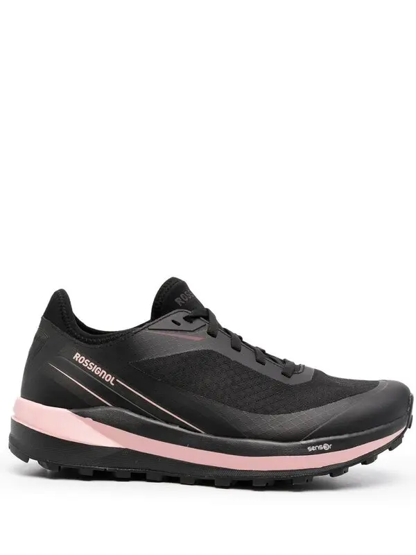 Rossignol Panelled Logo-print Sneakers - Black