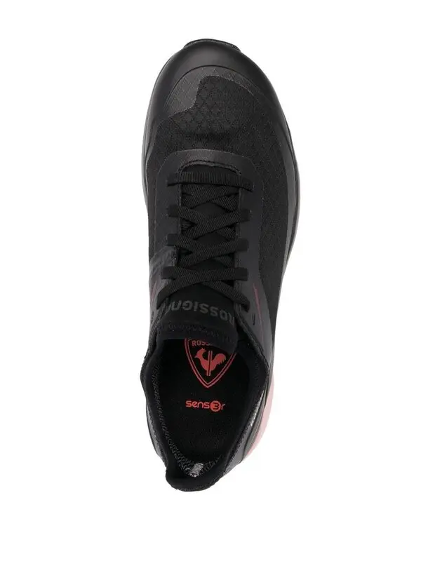 Rossignol Panelled Logo-print Sneakers - Black