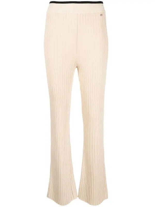 Sonia Rykiel Paris High-waisted Flared Trousers