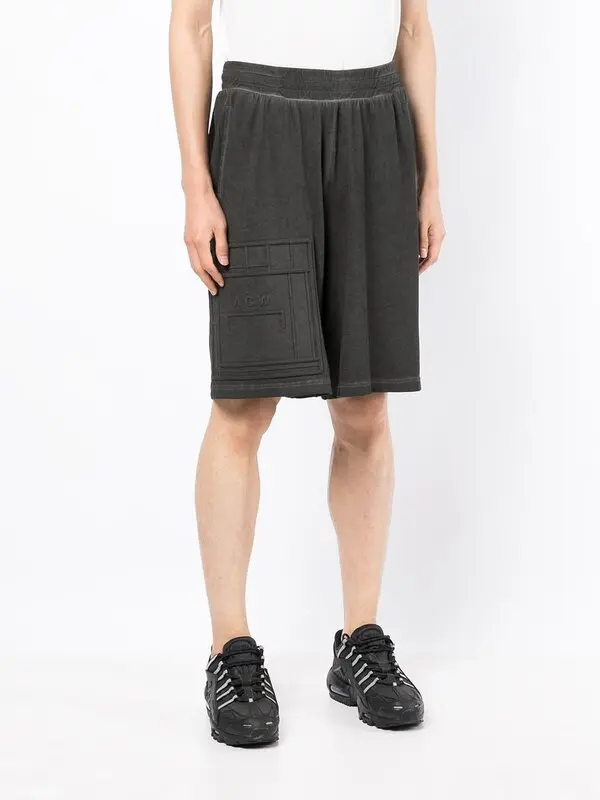 A-COLD-WALL* Debossed-logo Bermuda Shorts