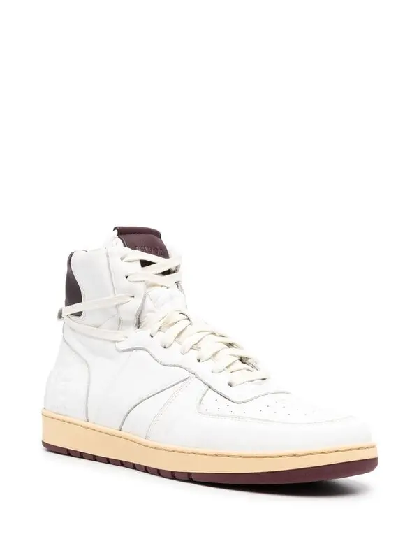 Rhude Panelled High-top Sneakers