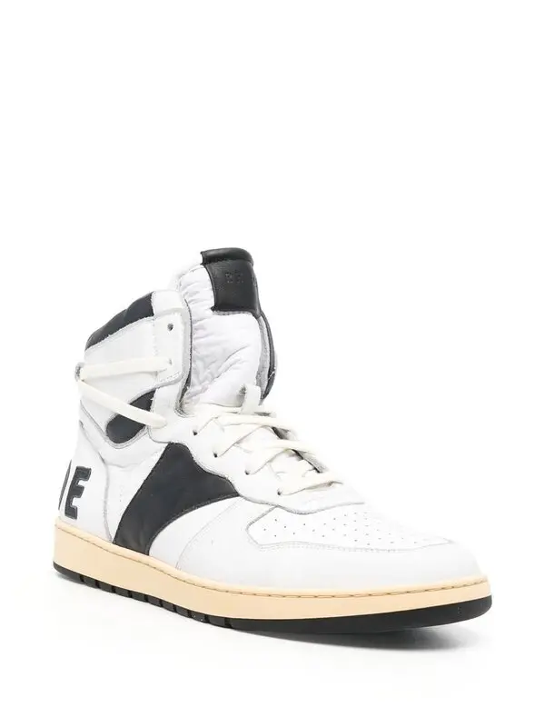Rhude Colour-block High-top Sneakers