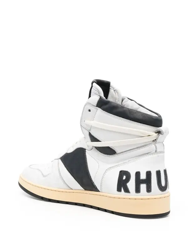 Rhude Colour-block High-top Sneakers