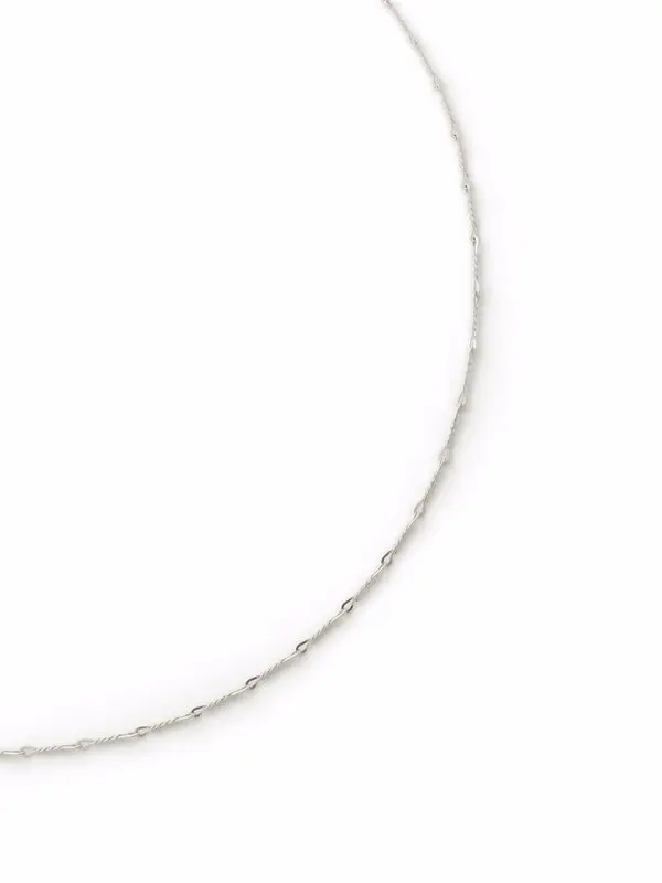 Monica Vinader Fine Twist Choker Necklace In Recycled