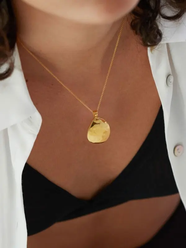 Monica Vinader Deia Pebble Locket
