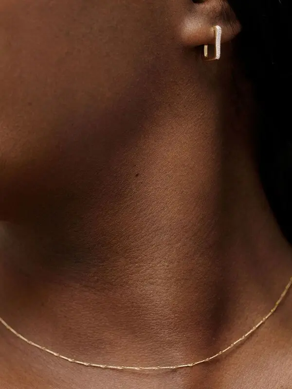 Monica Vinader Fine Twist Choker Necklace