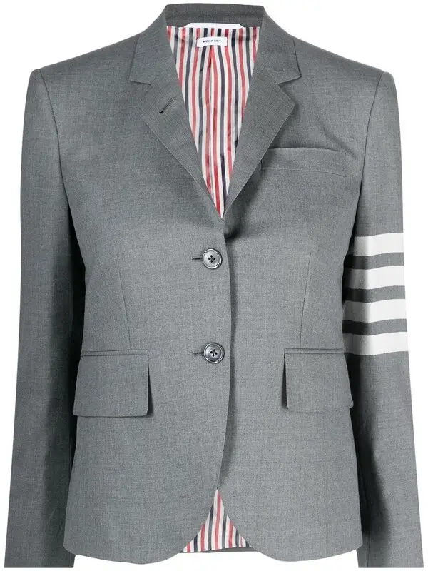 Thom Browne 4-bar Single-breasted Blazer - Green