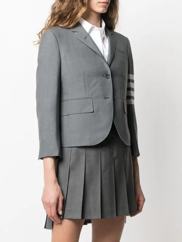Thom Browne 4-bar Single-breasted Blazer - Green