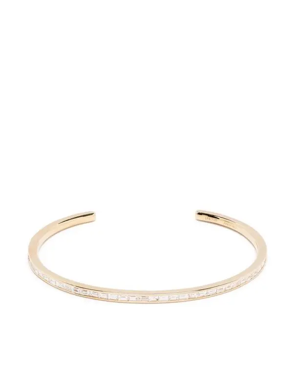 ANITA KO 18kt Yellow Diamond Cuff Bracelet - Gold