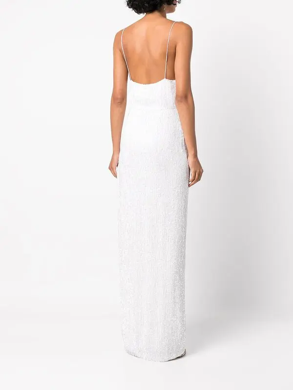 Retrofete Katya Sequin-embellished Gown