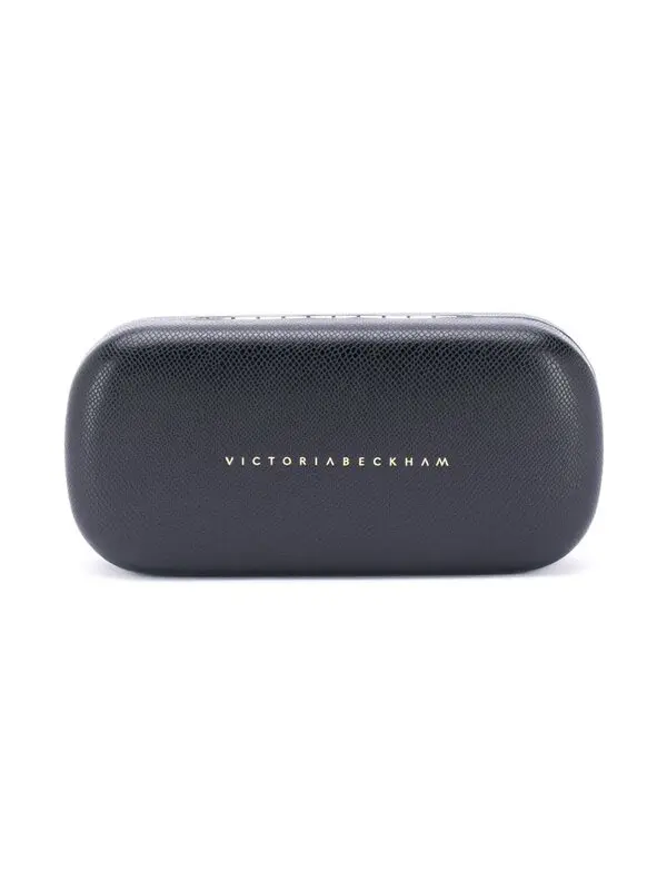 Victoria Beckham Grooved Square-frame Eyeglasses